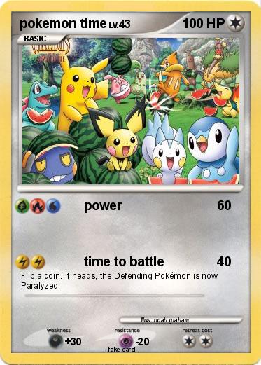Pokémon pokemon time 2 2 - power - My Pokemon Card