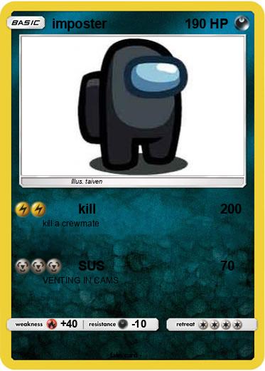 Pokémon imposter 376 376 - kill - My Pokemon Card
