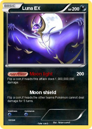 Pokémon Luna EX 10 10 - Moon light - My Pokemon Card