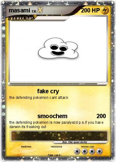 Pokémon masami 1 1 - fake cry - My Pokemon Card
