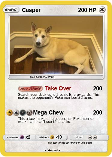Pokémon Casper 131 131 - Take Over - My Pokemon Card