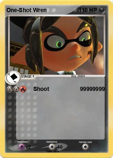 Pokémon One Shot Wren - Shoot 99999999 - My Pokemon Card