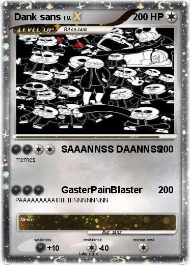 Pokémon Dank sans - SAAANNSS DAANNSS - My Pokemon Card
