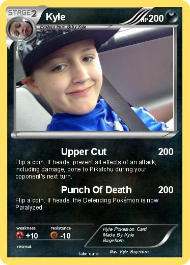 Pokémon Kyle 676 676 - Upper Cut - My Pokemon Card