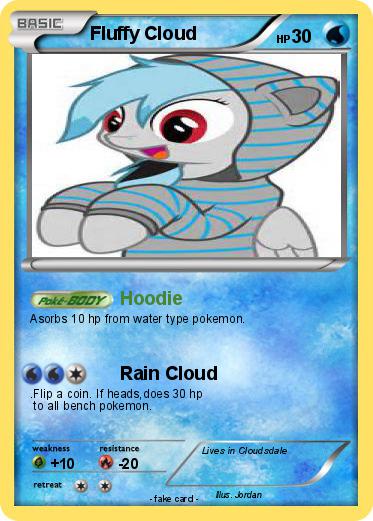 Pokémon Fluffy Cloud - Hoodie - My Pokemon Card