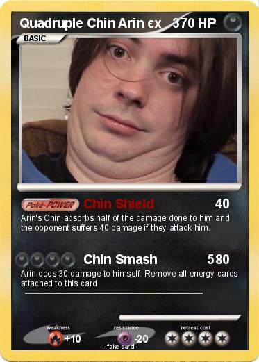 Pokémon Quadruple Chin Arin iex 3 3 - Chin Shield - My Pokemon Card