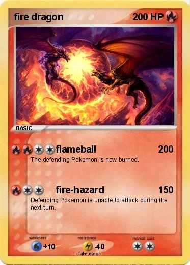 Pokémon fire dragon 359 359 - flameball - My Pokemon Card