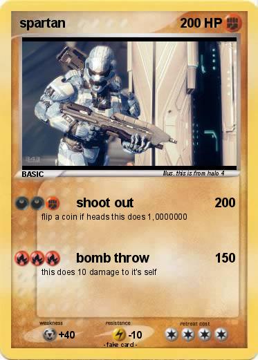 Pokémon spartan 570 570 - shoot out - My Pokemon Card