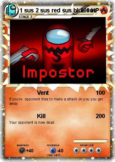 Pokémon 1 sus 2 sus red sus blue sus - Vent - My Pokemon Card