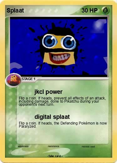 Pokémon Splaat 13 13 - jkcl power - My Pokemon Card