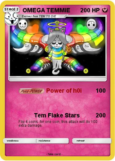 Pokémon OMEGA TEMMIE 6 6 - Power of h0i - My Pokemon Card
