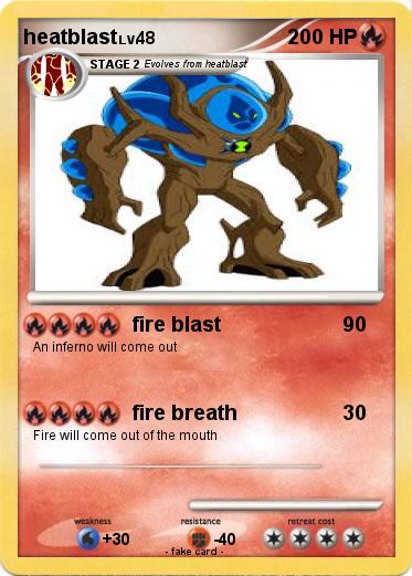 Pokémon heatblast 87 87 - fire blast - My Pokemon Card