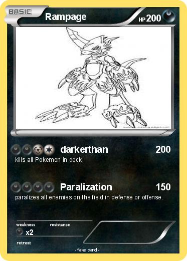 Pokémon Rampage 57 57 - darkerthan - My Pokemon Card