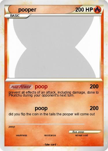 Pokémon pooper 79 79 - poop - My Pokemon Card