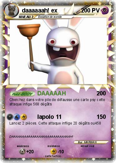 Pokémon daaaaaah ex - DAAAAAH - Ma carte Pokémon