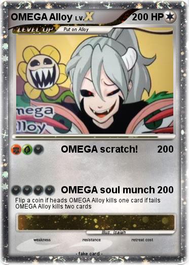 Pokémon OMEGA Alloy - OMEGA scratch! - My Pokemon Card