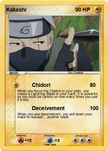 Pokémon Kakashi 1507 1507 - Chidori - My Pokemon Card