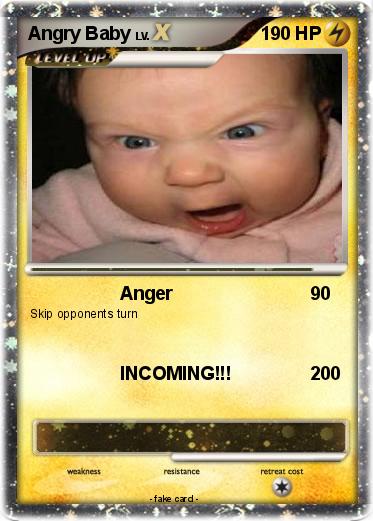 Pokémon Angry Baby 51 51 - Anger - My Pokemon Card