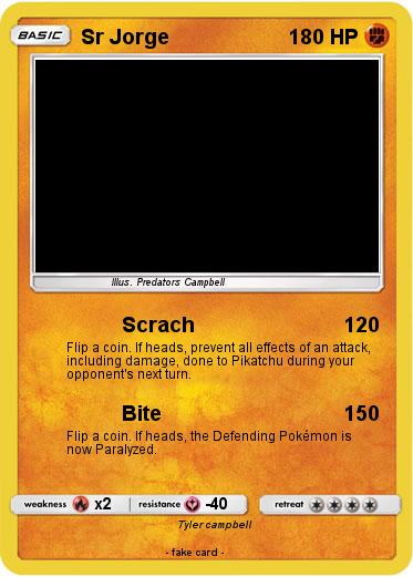 Pokémon Sr Jorge - Scrach - My Pokemon Card