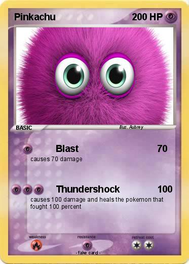 Pokémon Pinkachu 33 33 - Blast - My Pokemon Card