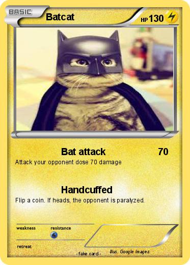 Pokémon Batcat 17 17 - Bat attack - My Pokemon Card