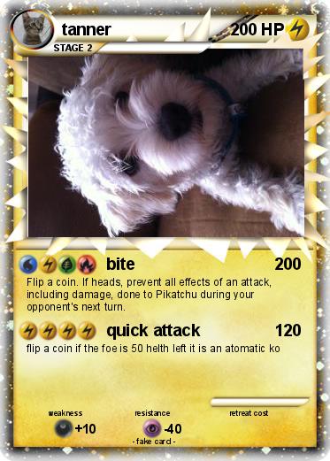 Pokémon tanner 61 61 - bite - My Pokemon Card