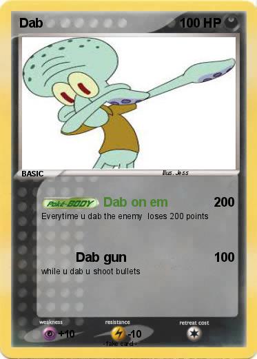 Pokémon Dab 88 88 - Dab on em - My Pokemon Card