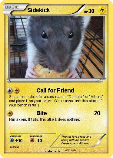 Pokémon Sidekick 8 8 - Call for Friend - My Pokemon Card