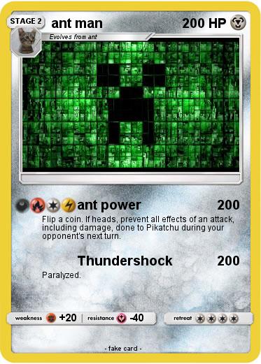 Pokémon ant man 48 48 - ant power - My Pokemon Card