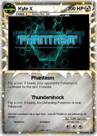 Pokémon Kyle X 4 4 - Phantasm - My Pokemon Card