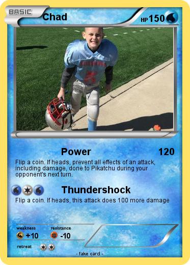 Pokémon Chad 172 172 - Power - My Pokemon Card