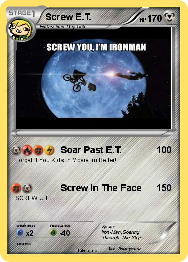Pokémon Screw E T - Soar Past E.T. - My Pokemon Card