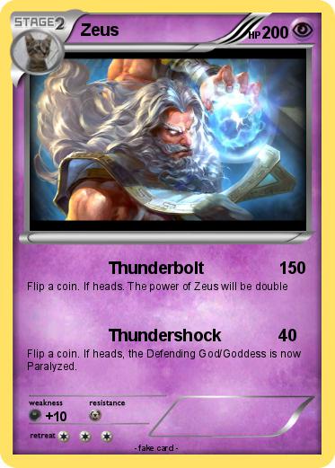 Pokémon Zeus 1436 1436 - Thunderbolt - My Pokemon Card