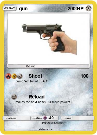 Pokémon gun 776 776 - Shoot - My Pokemon Card