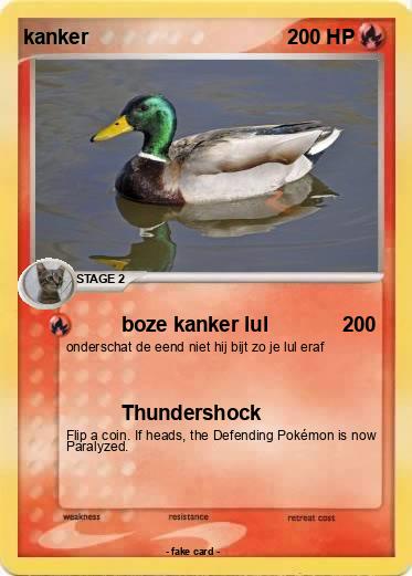 Pokémon kanker 97 97 - boze kanker lul - My Pokemon Card