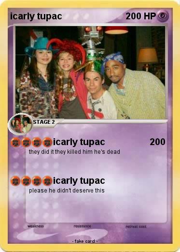 Pokémon icarly tupac - icarly tupac - My Pokemon Card