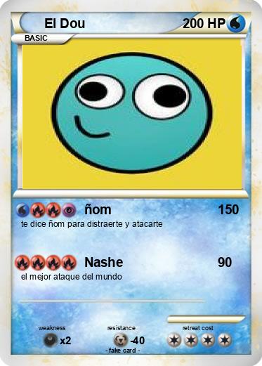 Pokémon El Dou 1 1 - ñom - My Pokemon Card