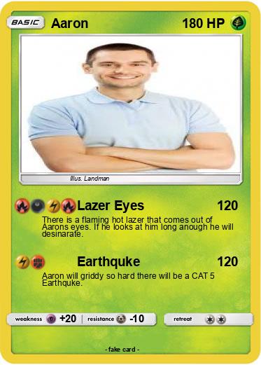Pokémon Aaron 803 803 - Lazer Eyes - My Pokemon Card