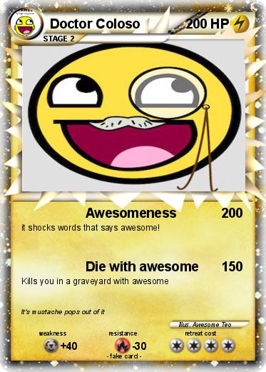Pokémon Doctor Coloso - Awesomeness - My Pokemon Card