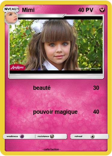 Pokémon Mimi 910 910 - beauté - Ma carte Pokémon