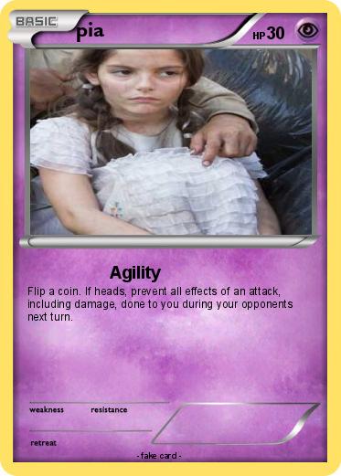 Pokémon pia 27 27 - Agility - My Pokemon Card