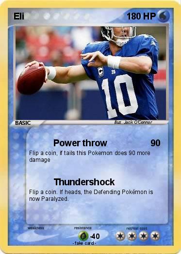 Pokémon Eli 149 149 - Power throw - My Pokemon Card