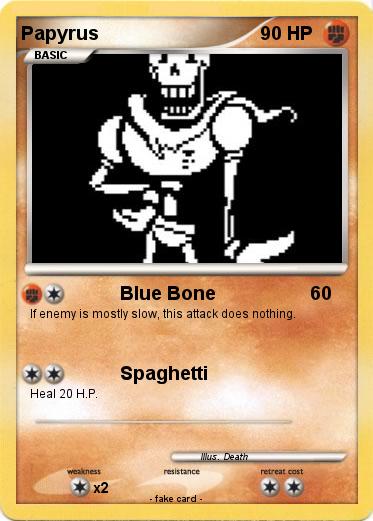 Pokémon Papyrus 519 519 - Blue Bone - My Pokemon Card