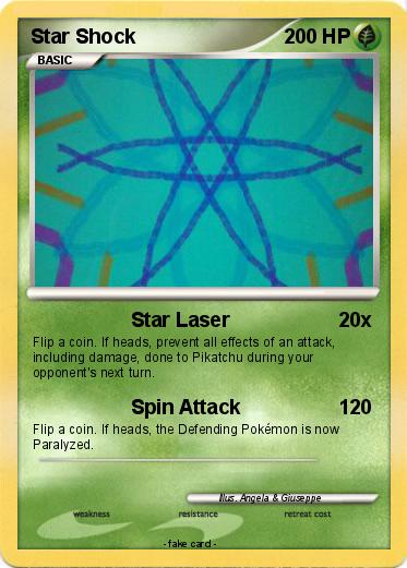 Pokémon Star Shock - Star Laser - My Pokemon Card