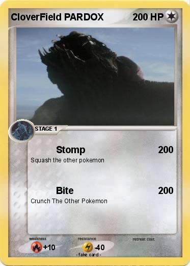 Pokémon CloverField PARDOX - Stomp - My Pokemon Card