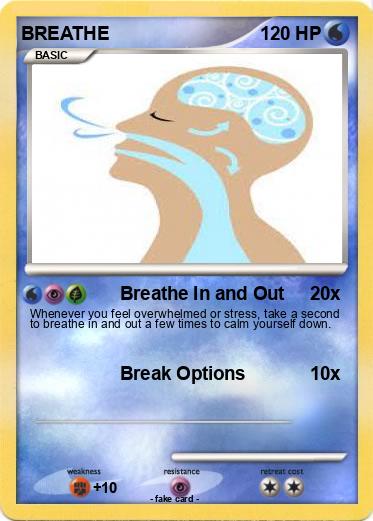 Pokémon BREATHE - Breathe In and Out - My Pokemon Card