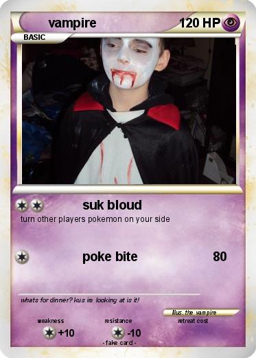 Pokémon vampire 273 273 - suk bloud - My Pokemon Card