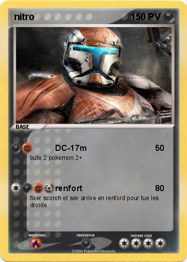 Pokémon nitro 9 9 - DC-17m - Ma carte Pokémon