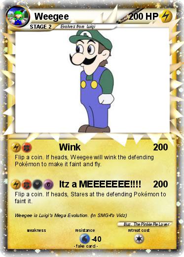 Pokémon Weegee 1285 1285 - Wink - My Pokemon Card
