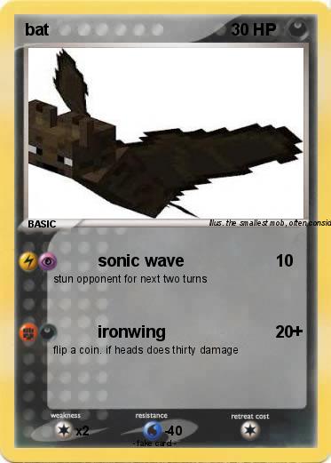 Pokémon bat 443 443 - sonic wave - My Pokemon Card